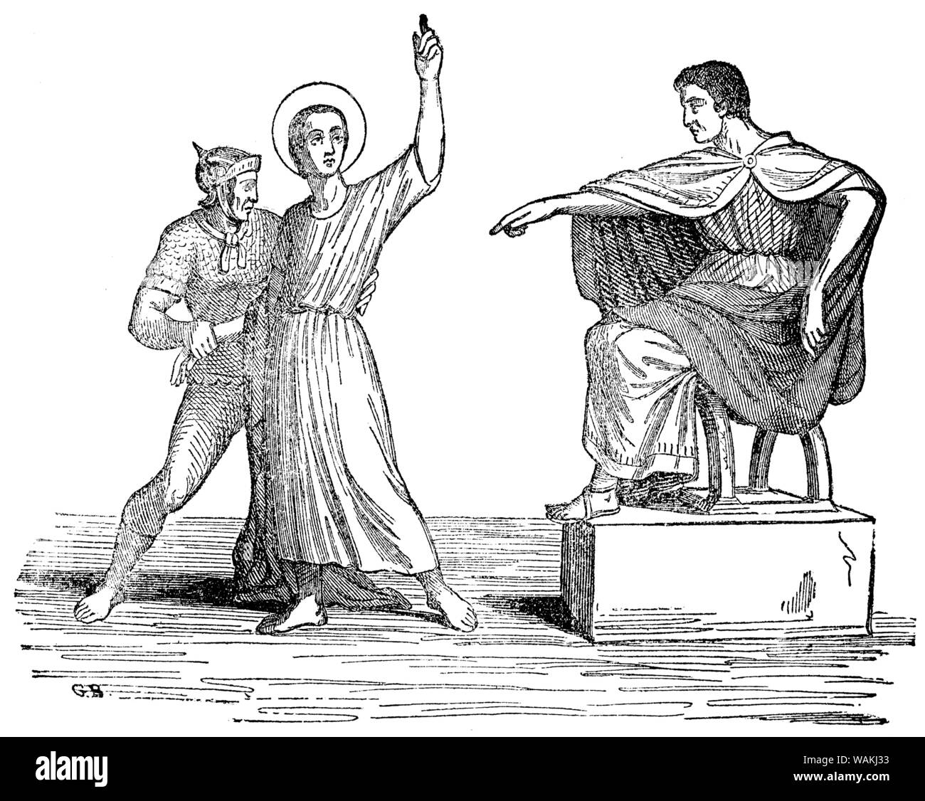 Saint boniface Black and White Stock Photos & Images - Alamy