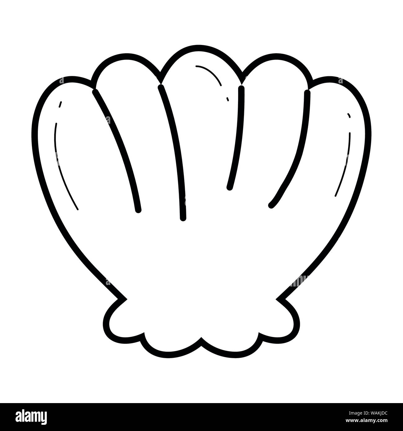 Seashell design, Nature beach summer marine exotic decoration and ...