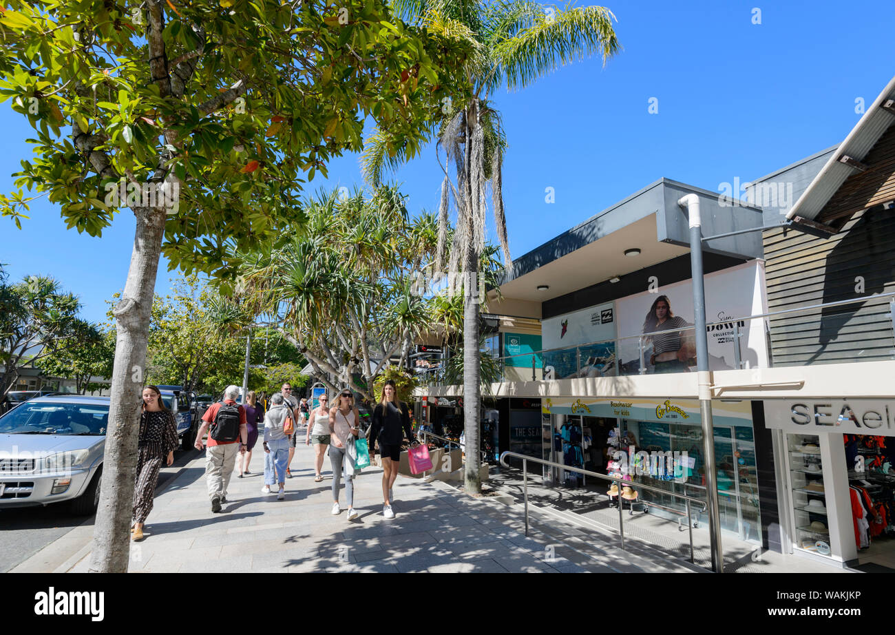 Noosa heads shops hi-res stock photography and images - Alamy