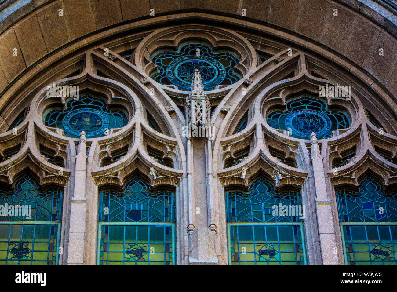 Gothic stained glass windows hi-res stock photography and images - Alamy