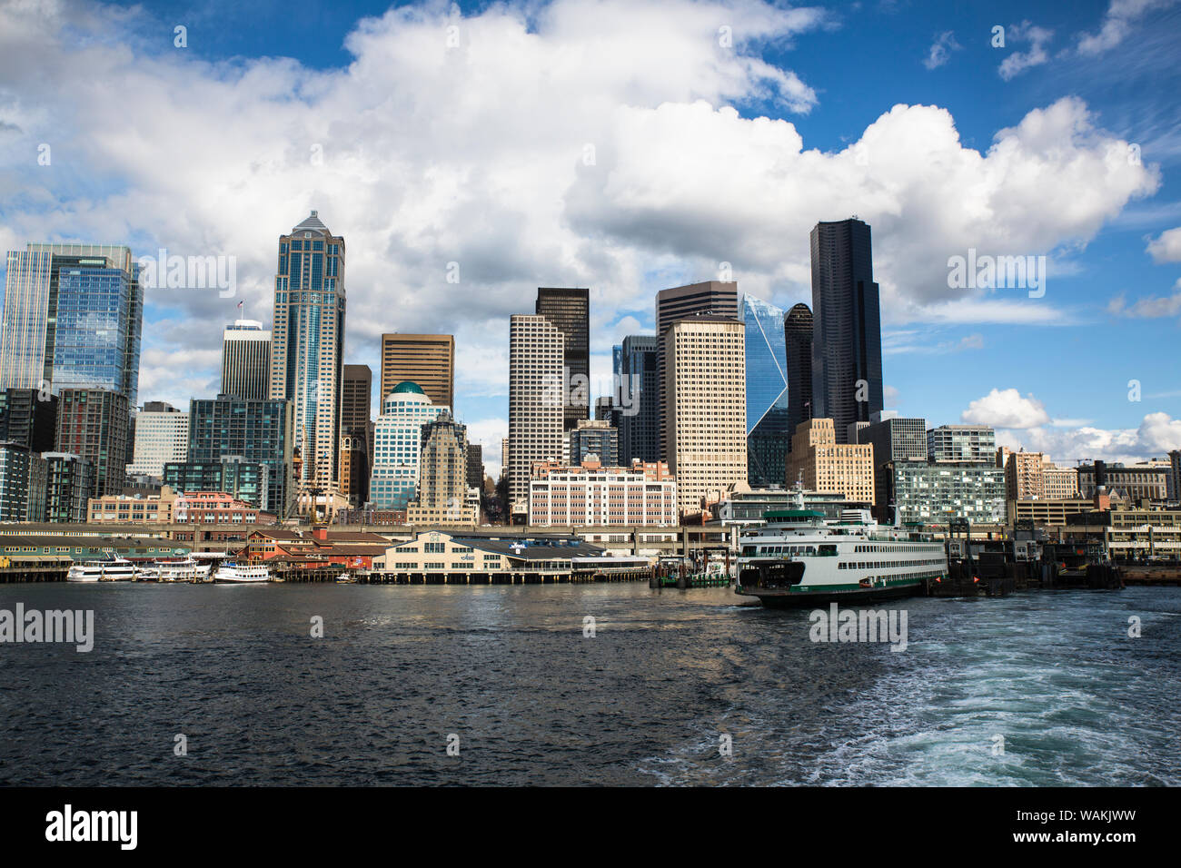 Seattle, Washington State. Seattle skyline Stock Photo - Alamy