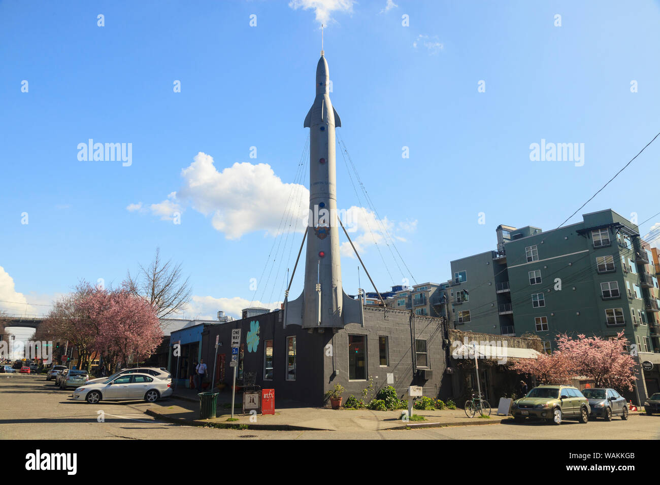 Famous fremont rocket hi-res stock photography and images - Alamy