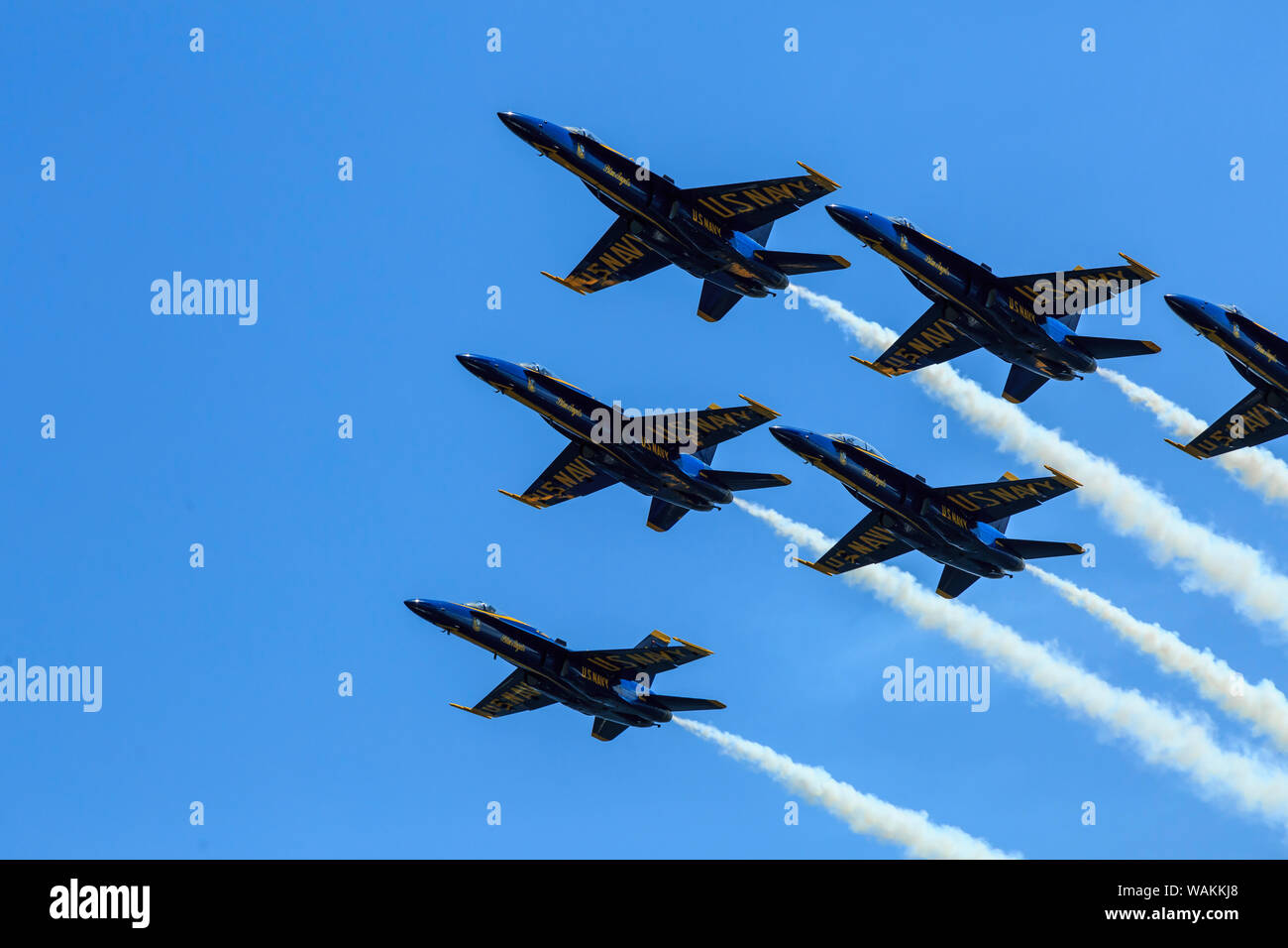 Airshow - Blue Angels, Seafair Celebration, Lake Washington, Seattle ...