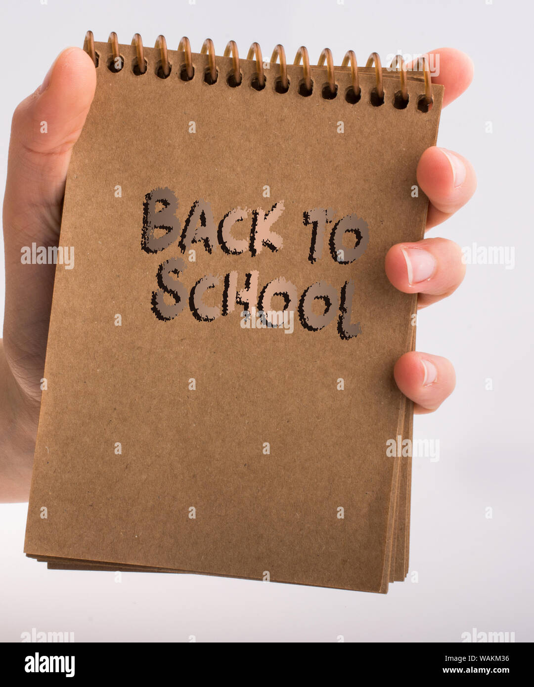 Back to school wording as education, teaching and learning concept ...