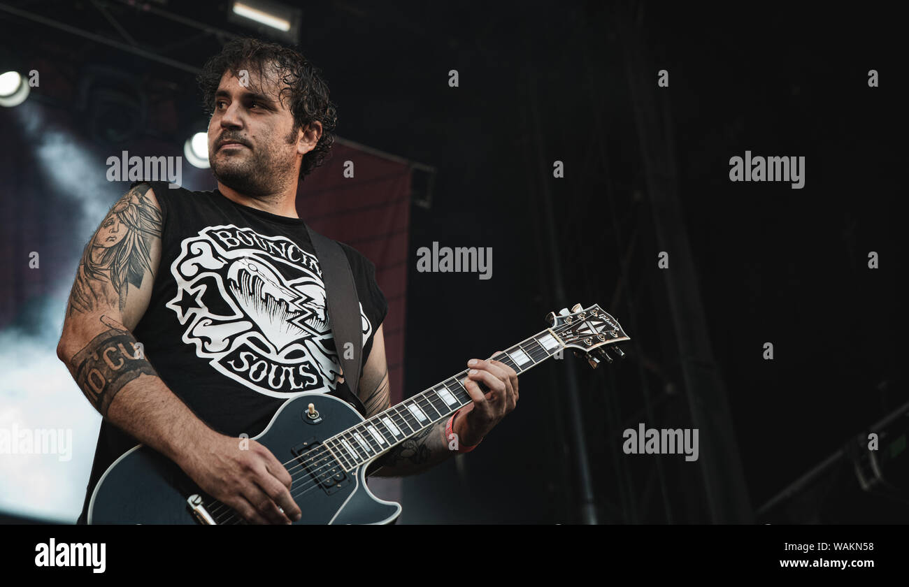 Copenhagen, Denmark. 19th, June 2019. The Greek stoner rock band ...