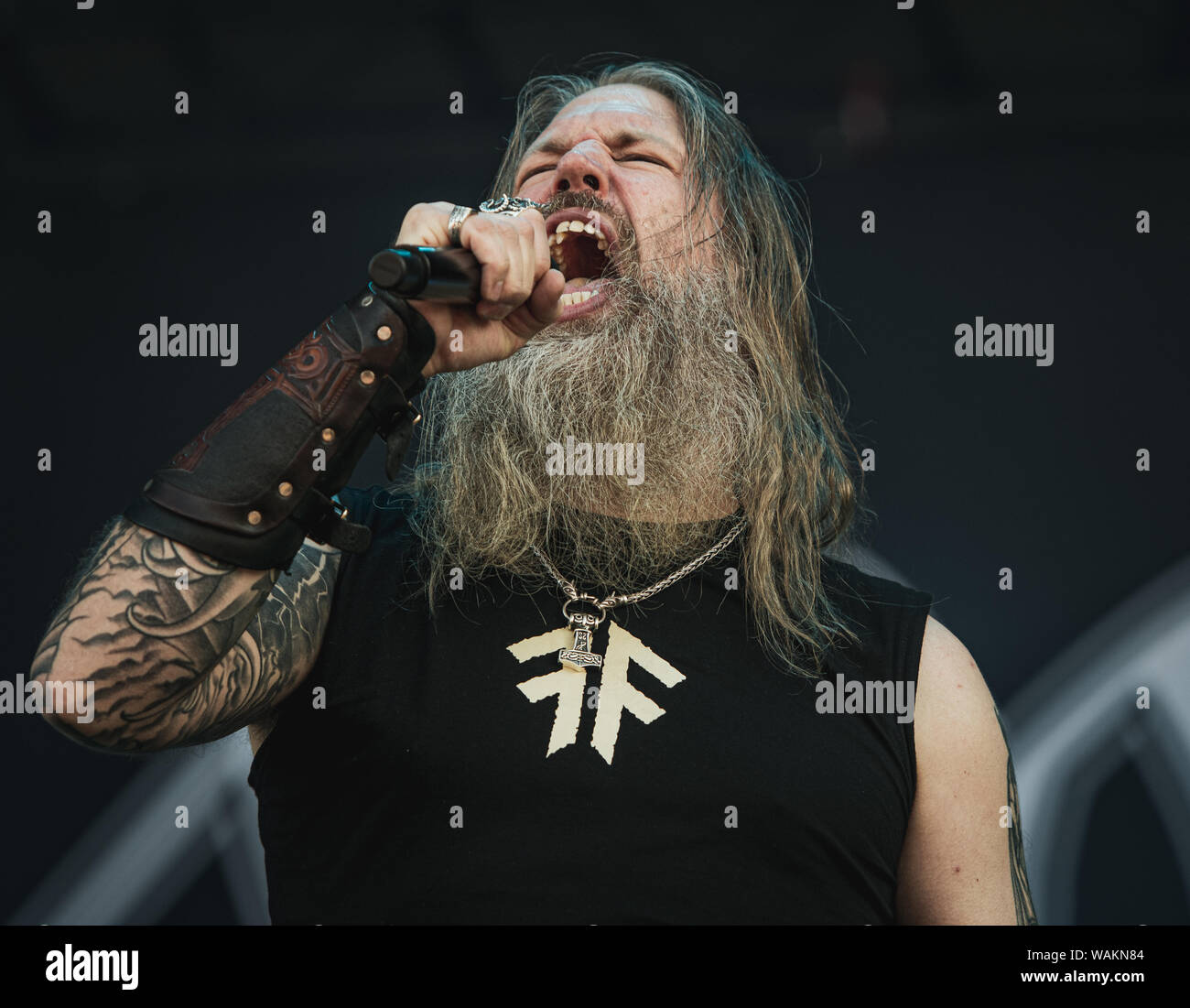 Copenhagen, Denmark. 22nd, June, 2019. The Swedish melodic death metal ...