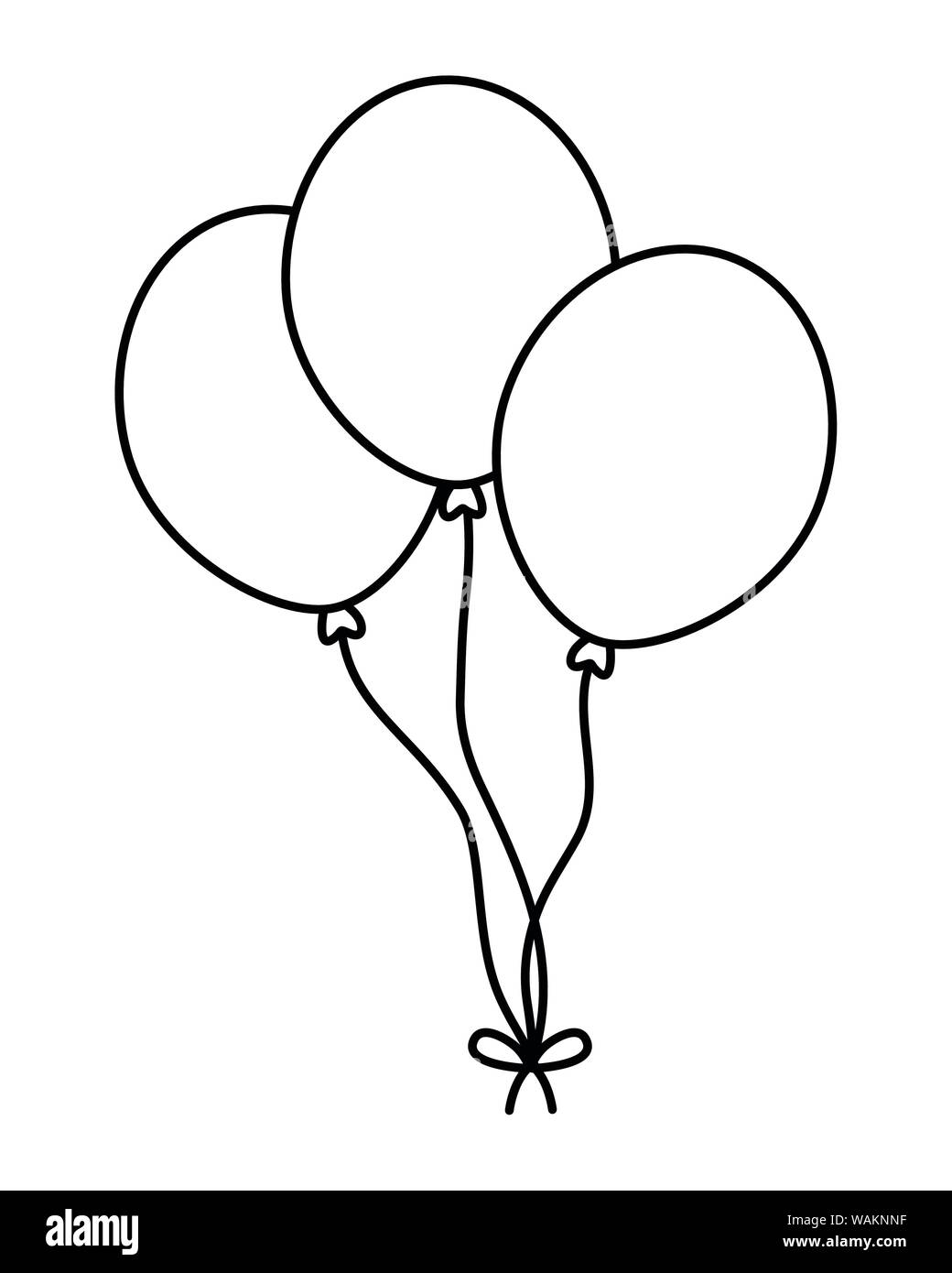 Balloons design, Party celebration entertainment holiday birthday and ...