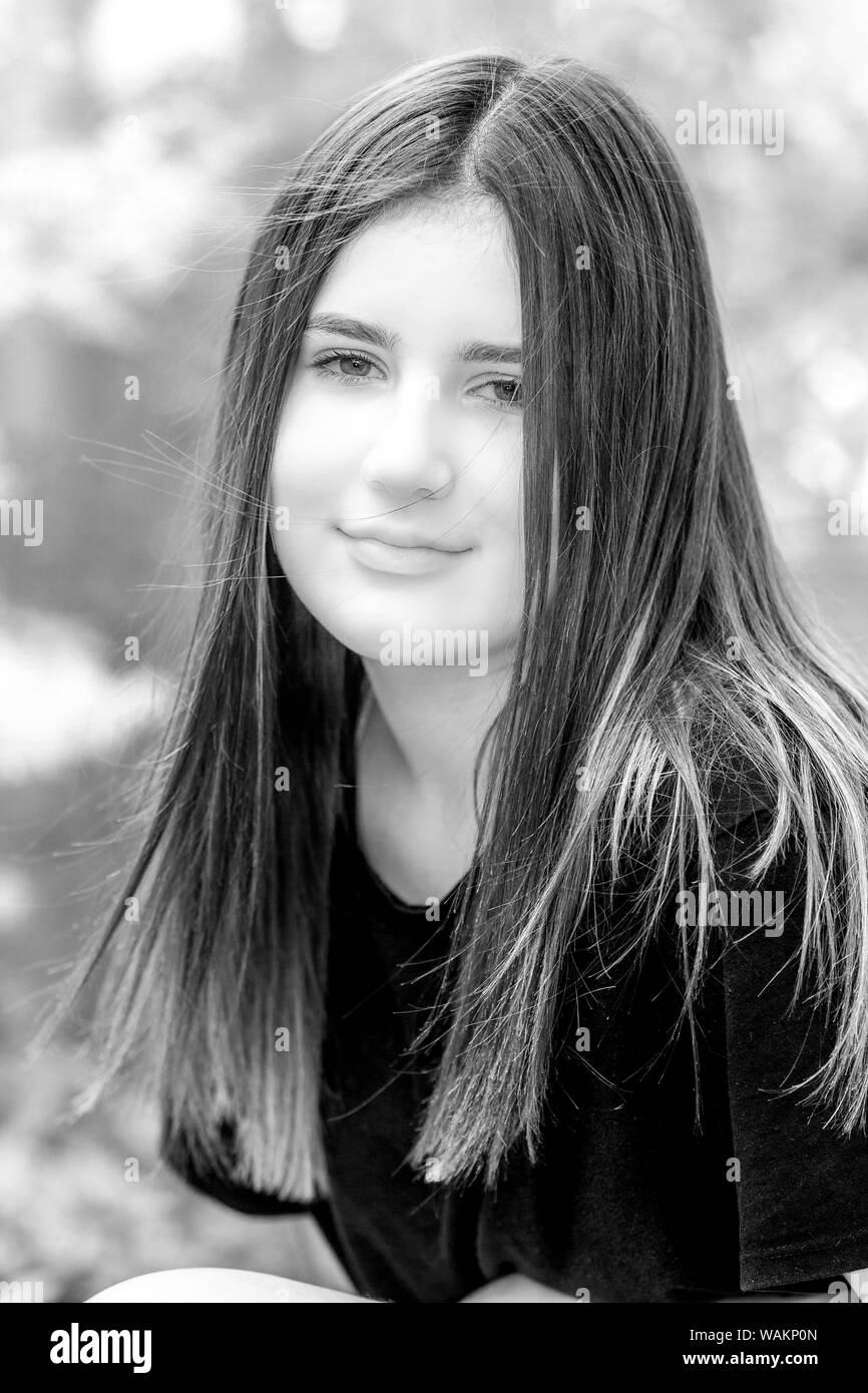 Young girl 11 years old, looking older then her age modeling for ...