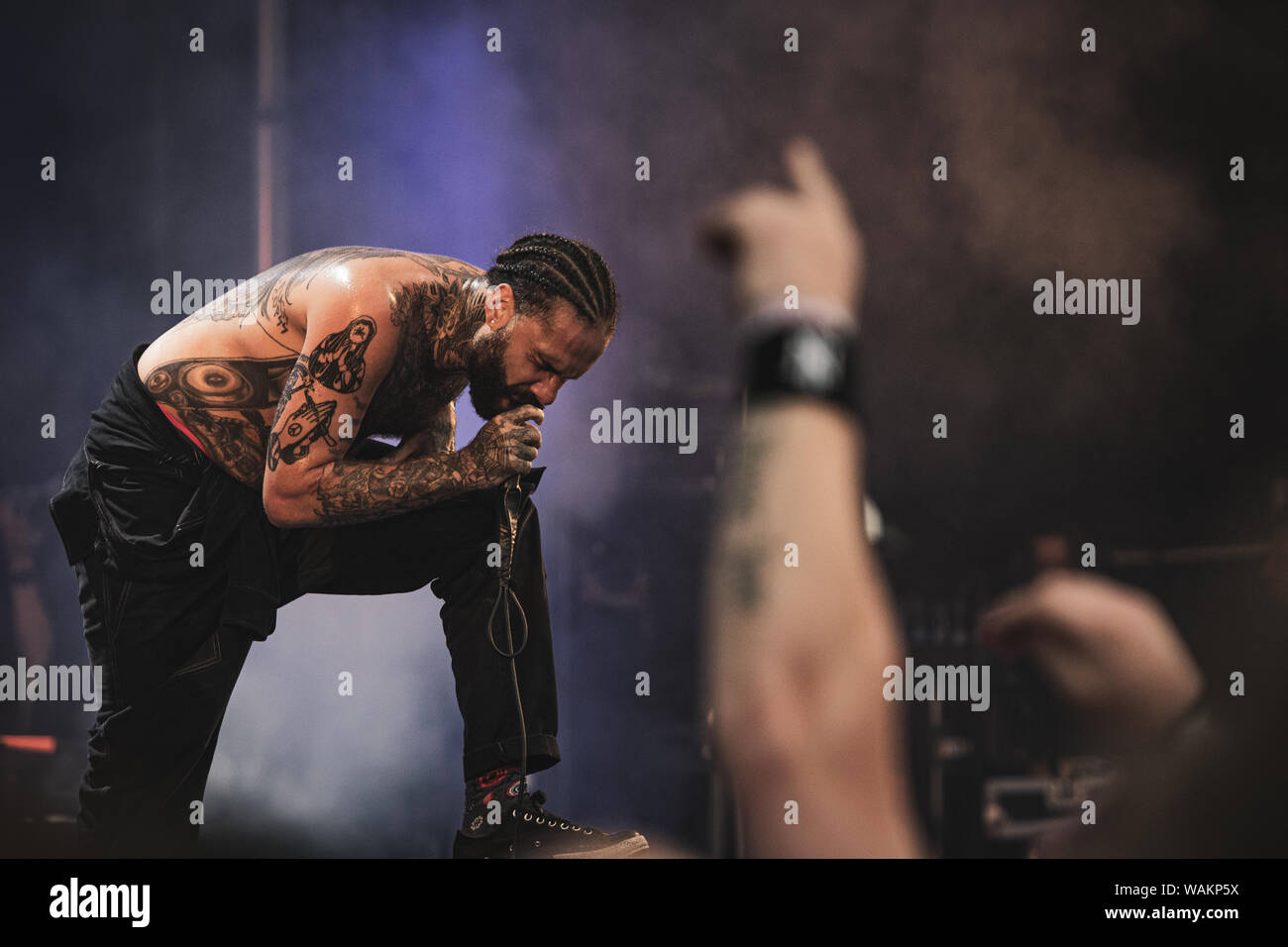Copenhagen, Denmark. 20th, June 2019. The American rock metal group ...