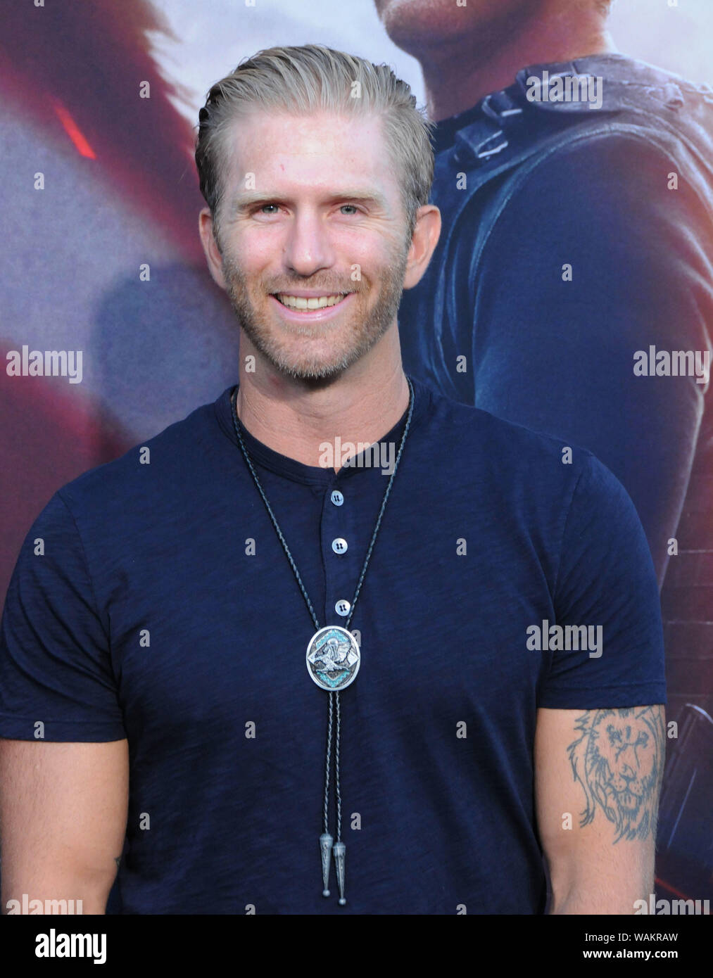 Los Angeles, California, USA 20th August 2019 Actor Kaiwi Lyman attends ...