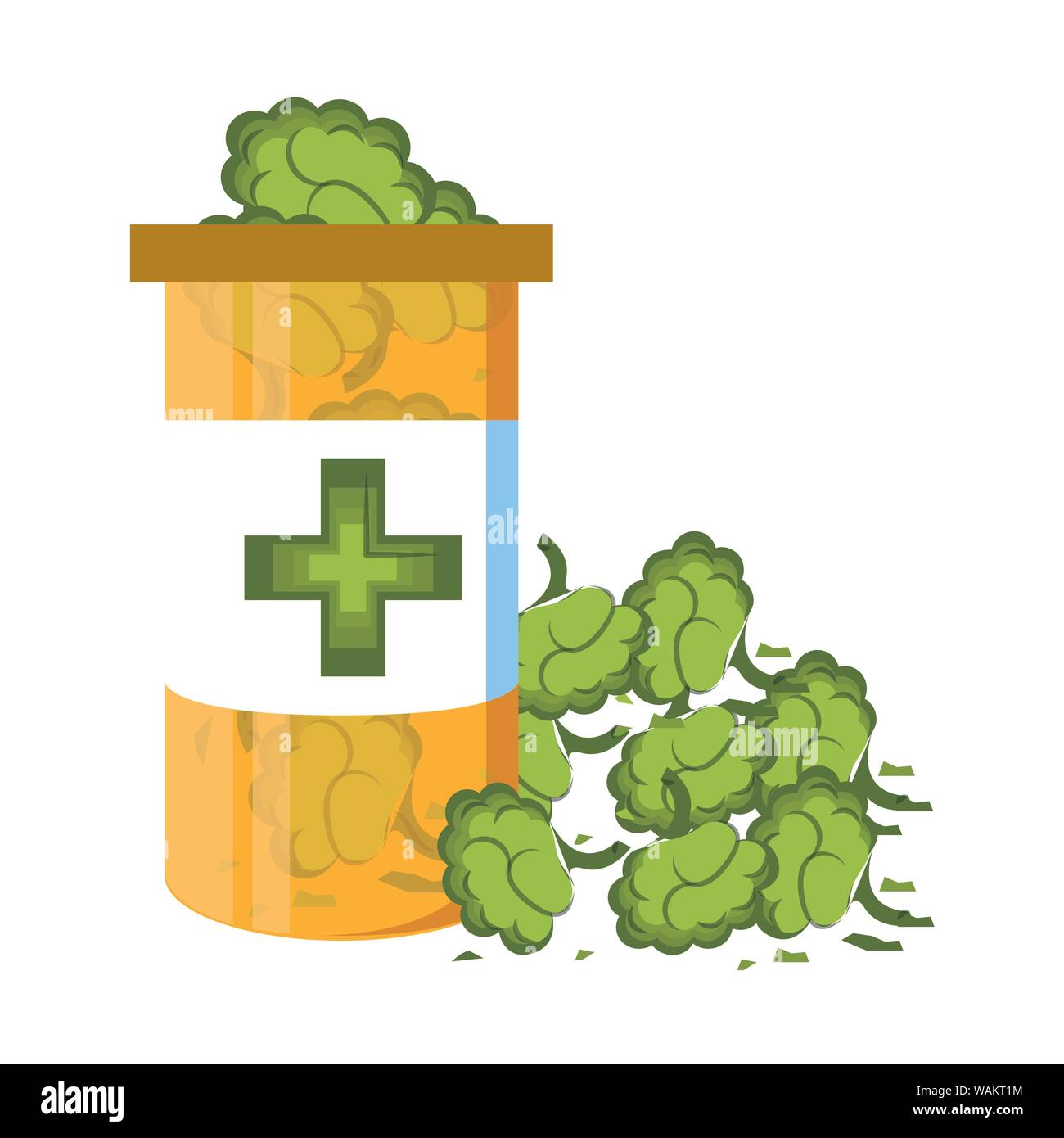 cannabis martihuana sativa hemp cartoon Stock Vector Image & Art - Alamy