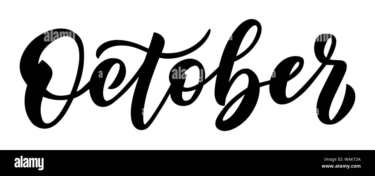 Month Lettering Stock Photos & Month Lettering Stock Images - Alamy