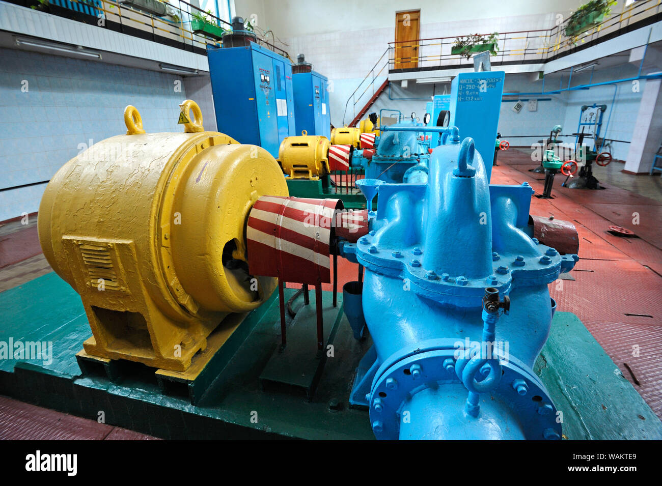 Pumping station drinking water hi-res stock photography and images - Alamy