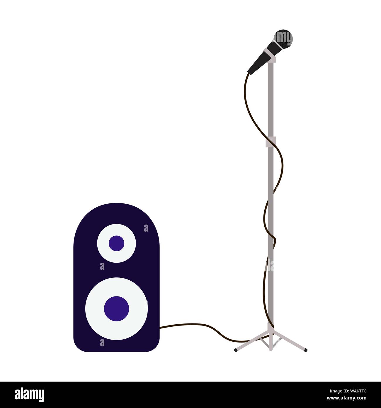 Stereo stand Stock Vector Images - Alamy