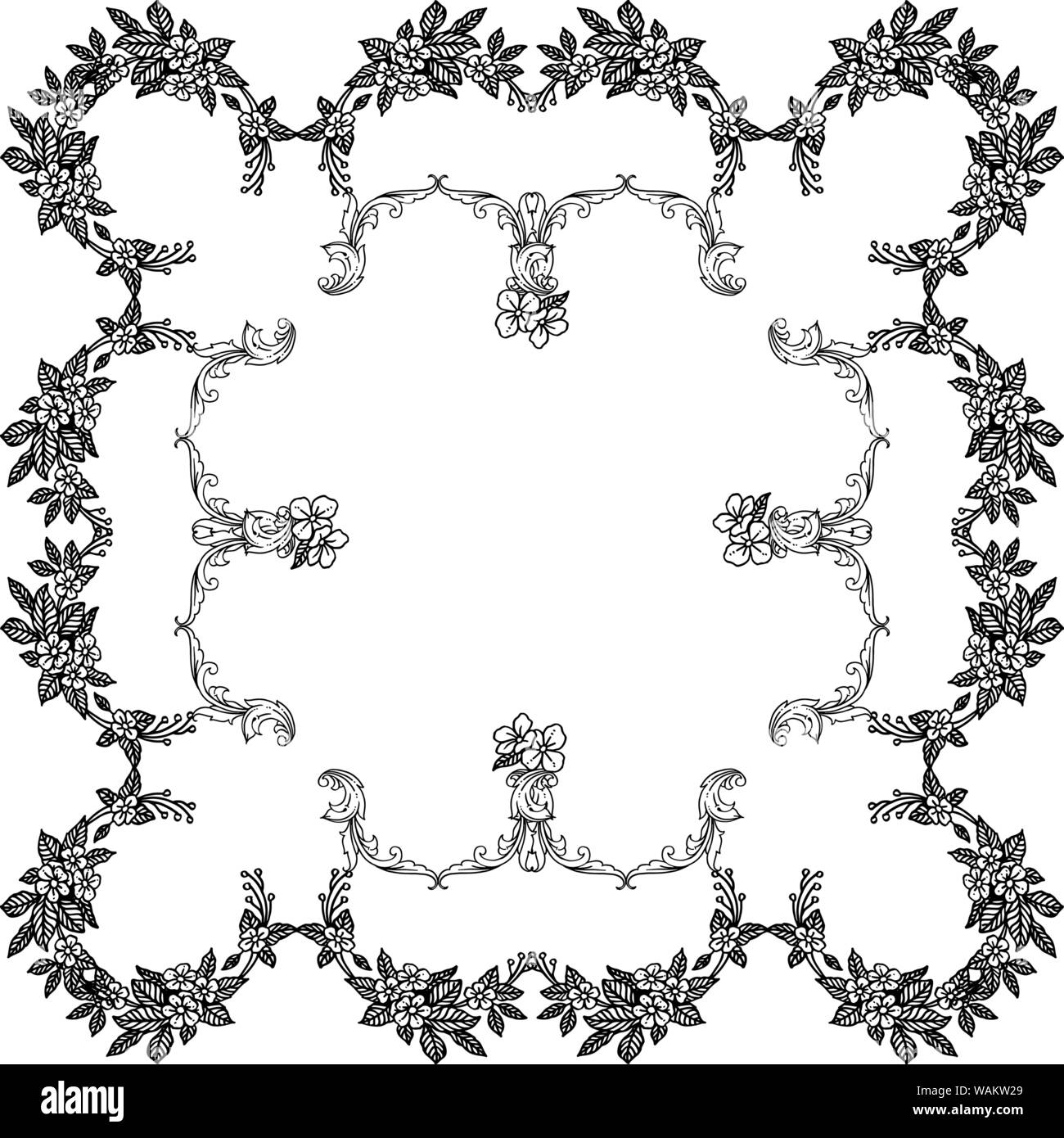 Design banner, poster, various card, with shape pattern of frame, for ...