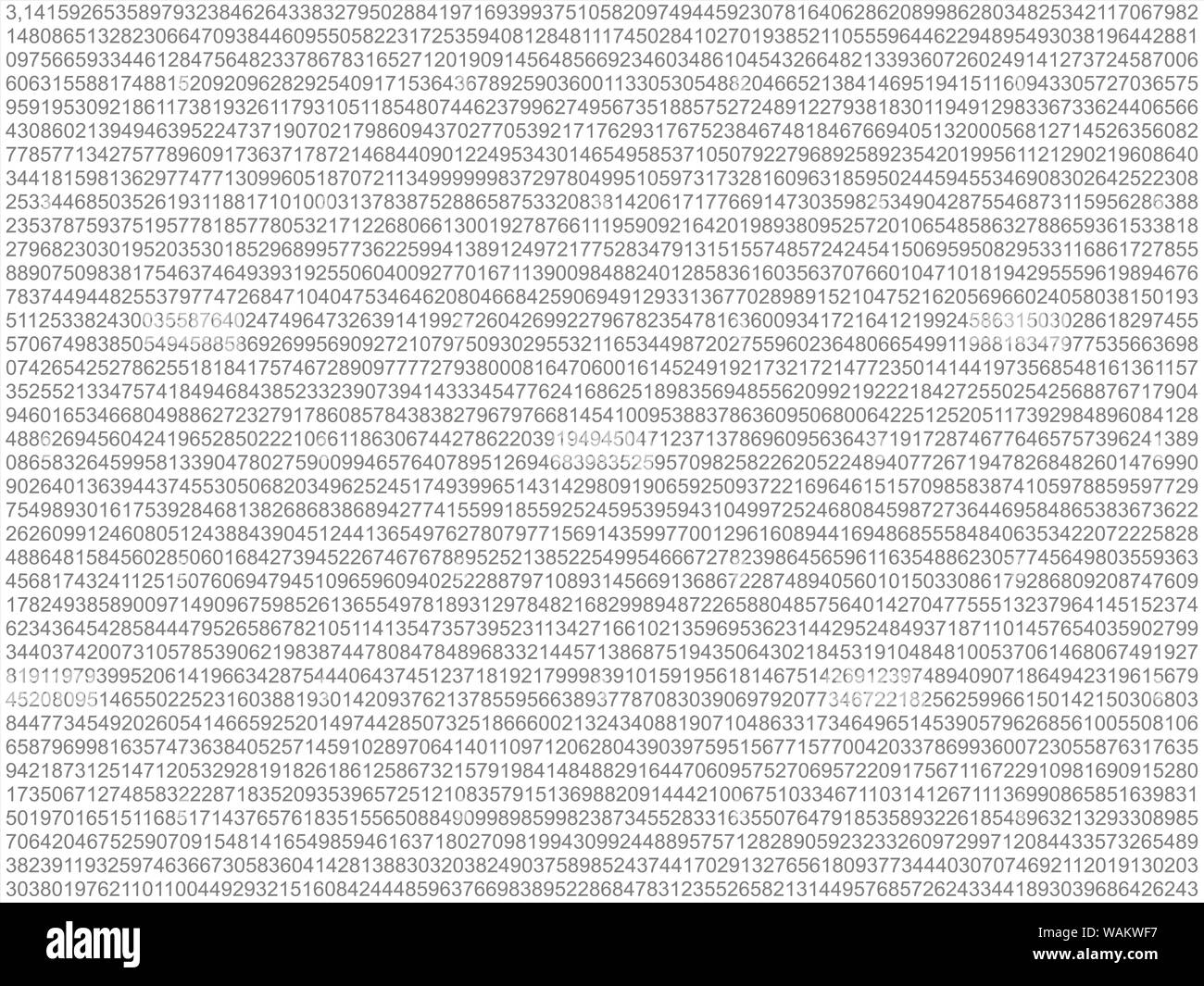 The Pi symbol mathematical constant irrational number, greek letter ...