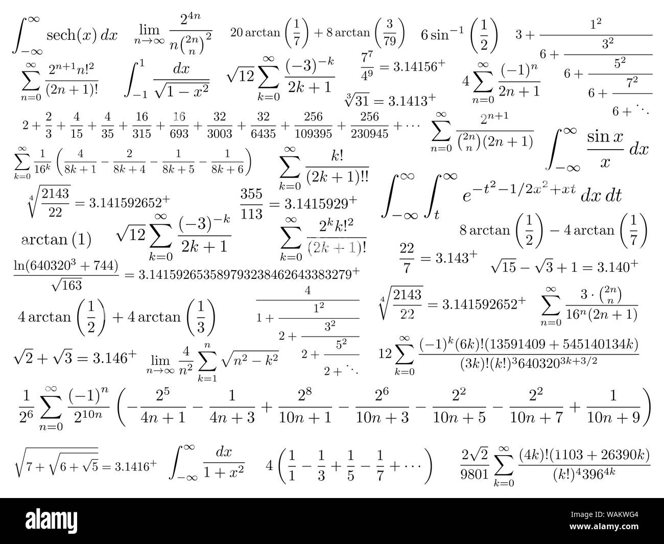 The Pi symbol mathematical constant irrational number, greek letter ...