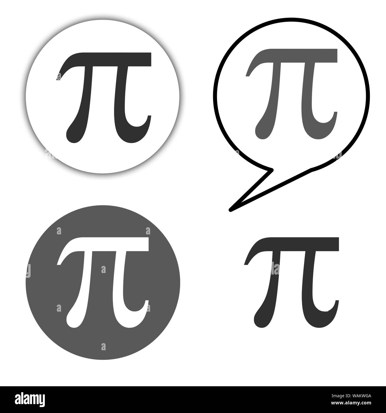 Circle radius pi Black and White Stock Photos & Images - Alamy