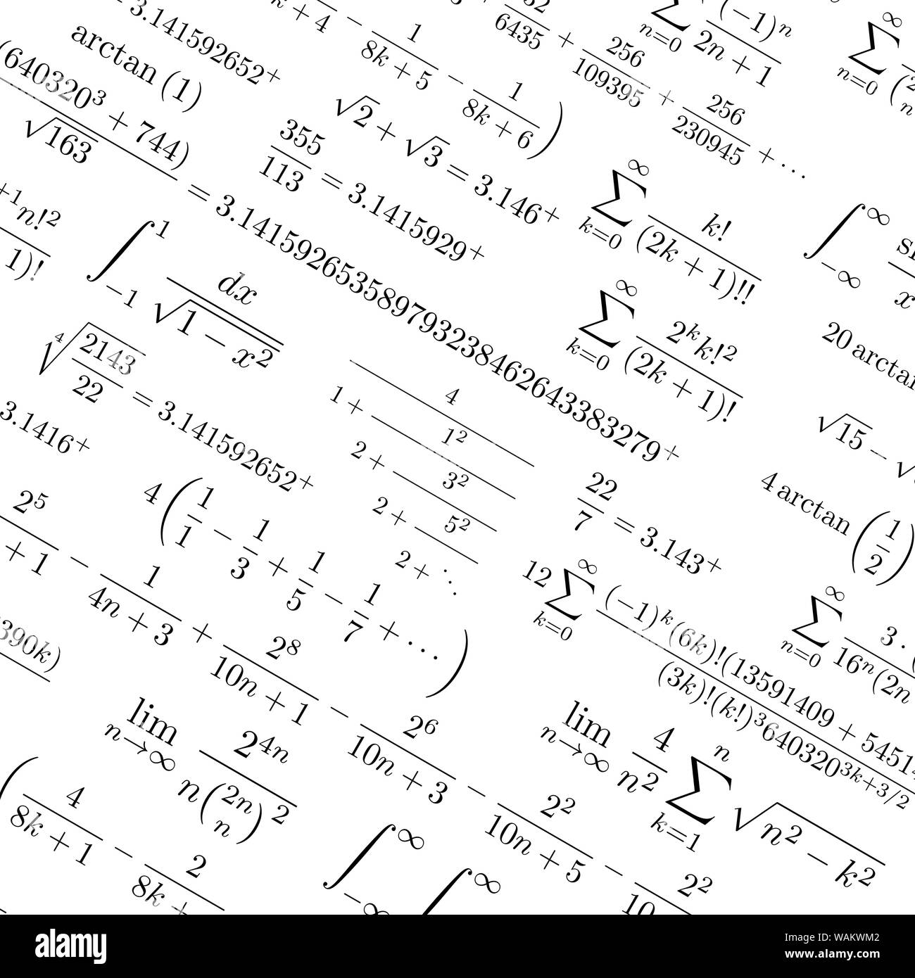 The Pi symbol mathematical constant irrational number, greek letter ...