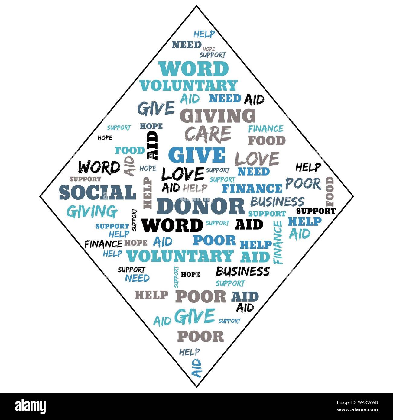 Community word cloud, social concept background Stock Photo - Alamy