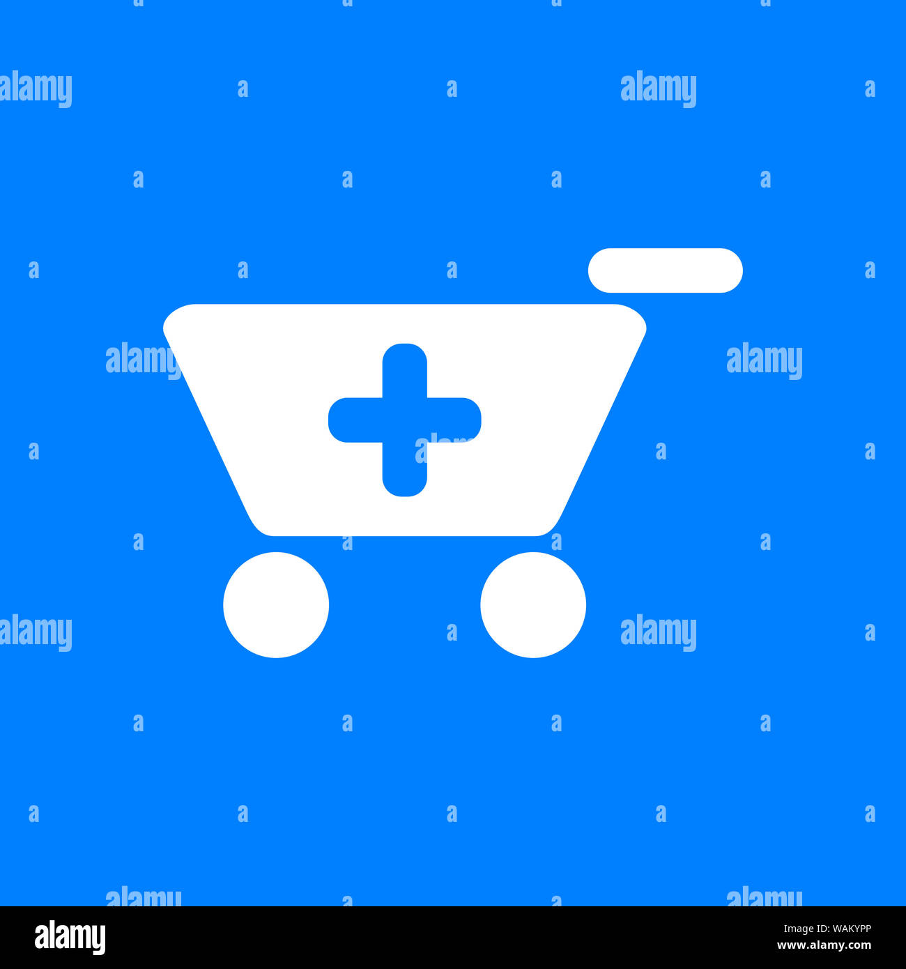 Shopping cart and background Stock Photo - Alamy