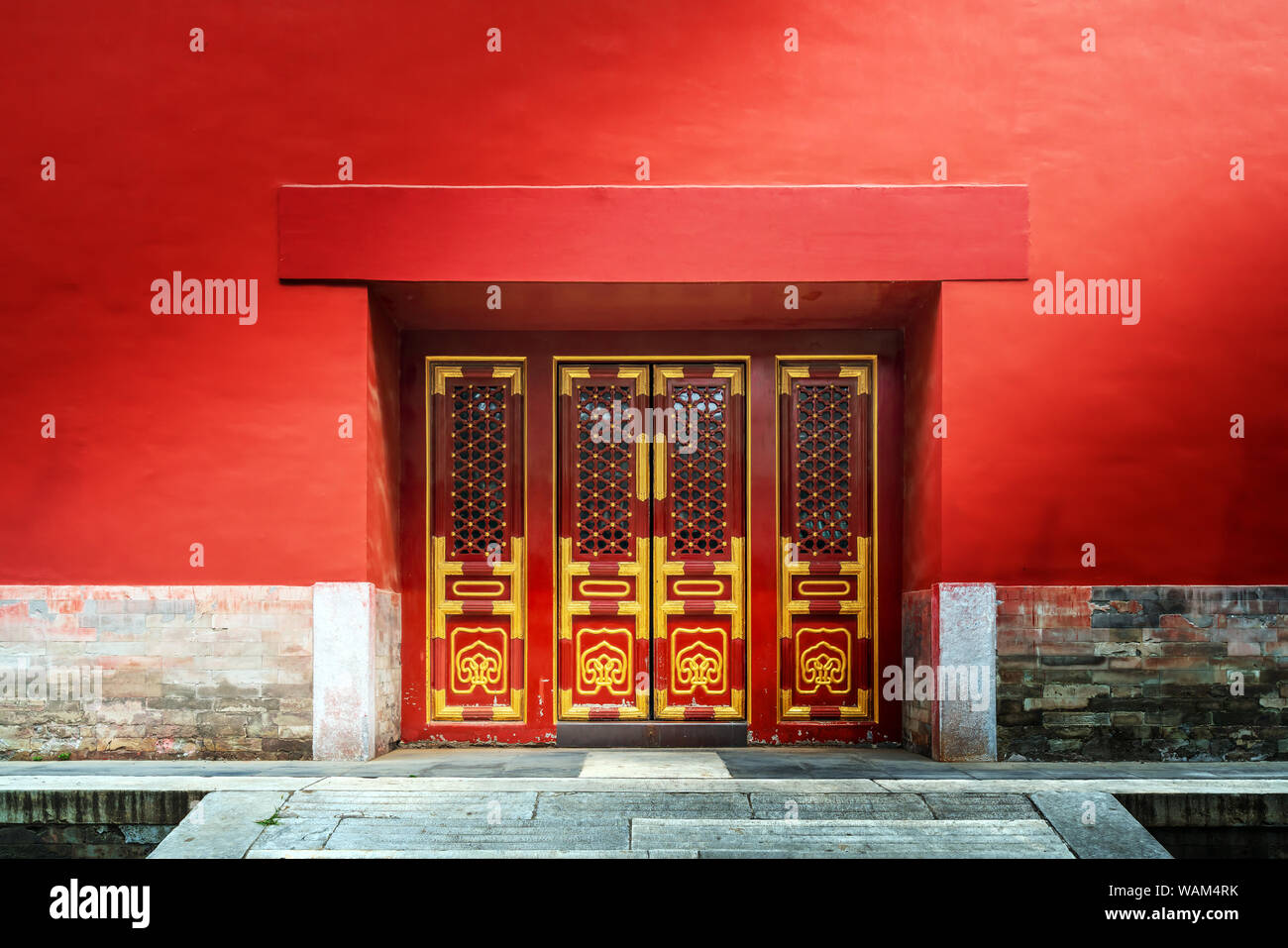 Chinese-style ancient architecture, Beijing, China Stock Photo - Alamy