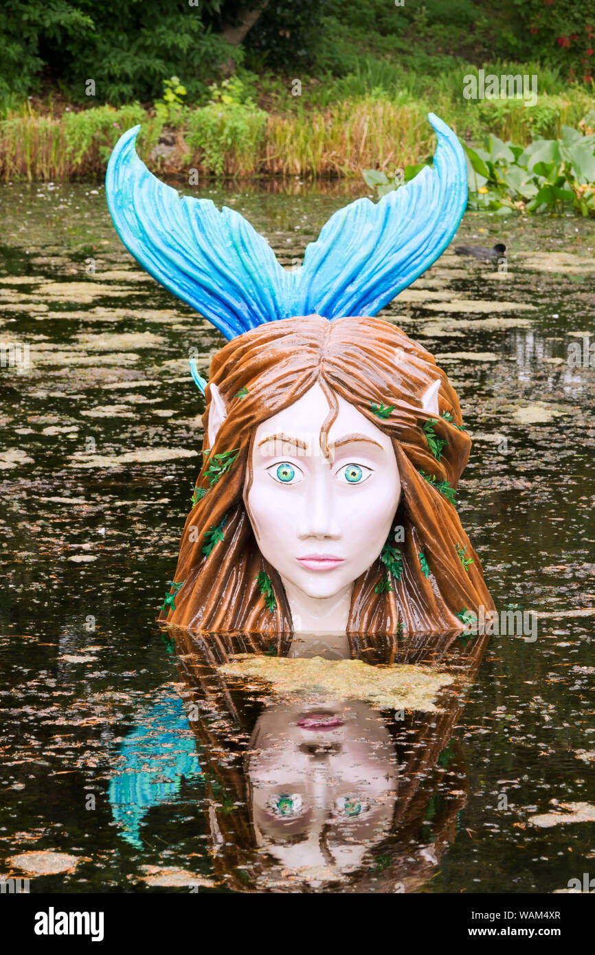 Mermaid model hi-res stock photography and images - Alamy