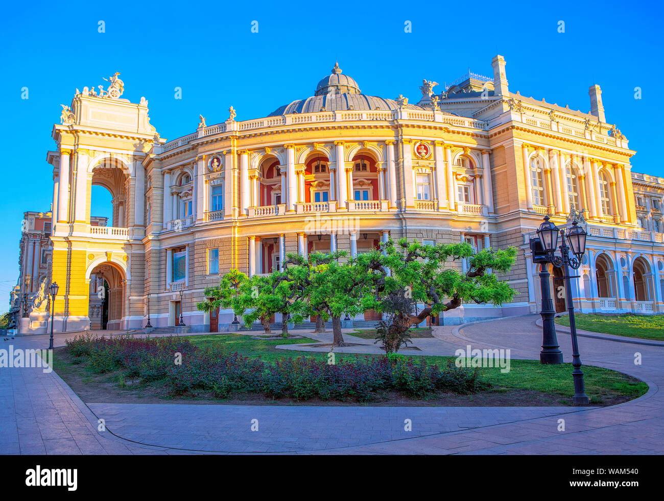 Odessa National Academic Theatre of Opera and Ballet Stock Photo - Alamy