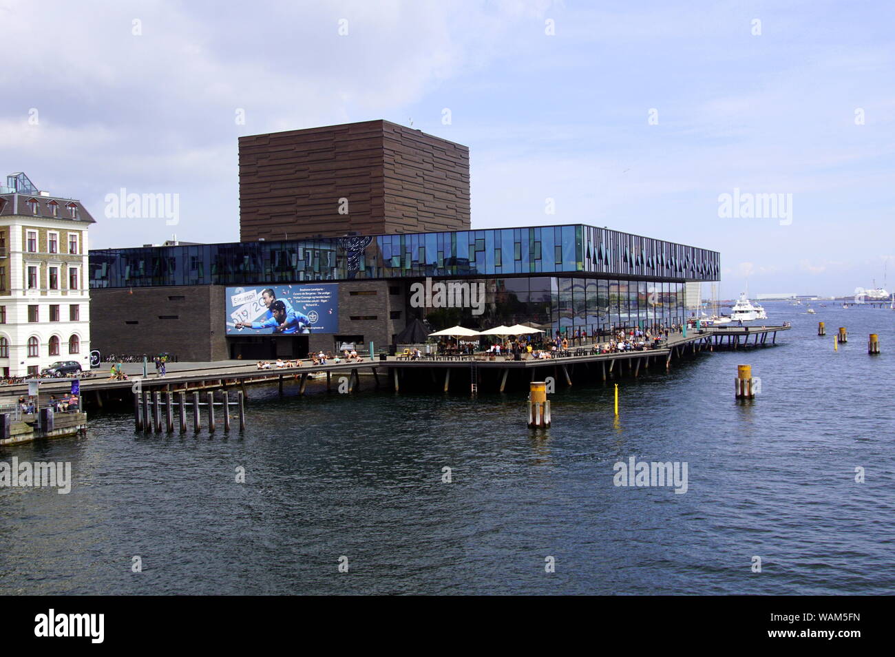 Copenhagen, Denmark - July 20, 2019: The Royal Danish Playhouse ...