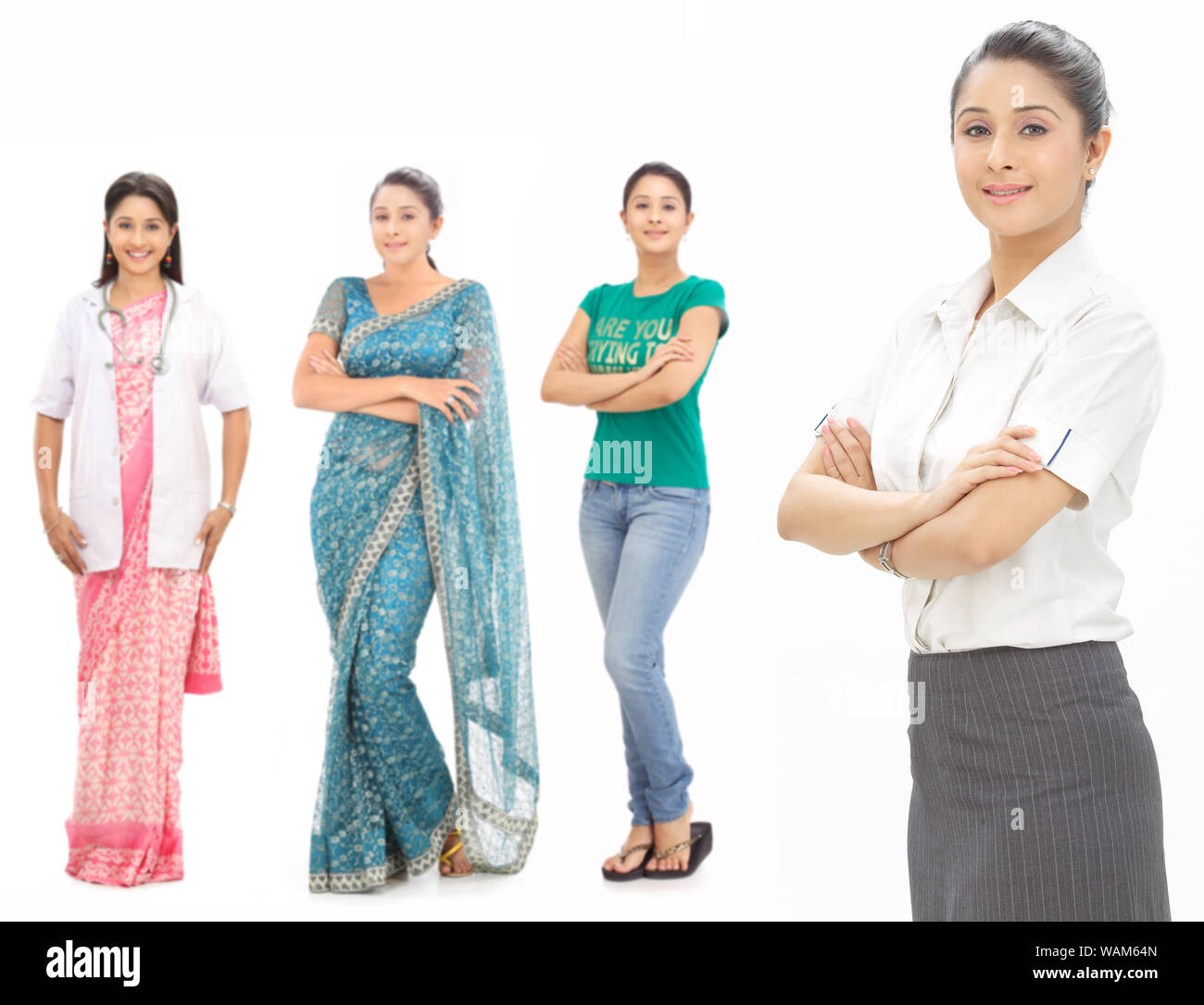 People different professions standing hi-res stock photography and ...