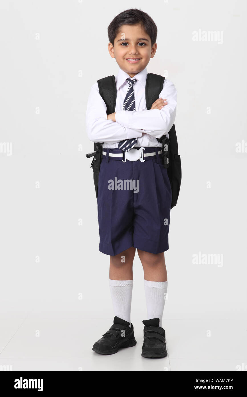 Schoolboy uniform full length hi-res stock photography and images - Alamy