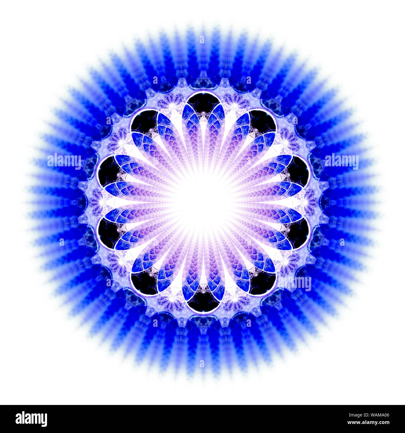 Artistic light blue magic Cut Out Stock Images & Pictures - Alamy