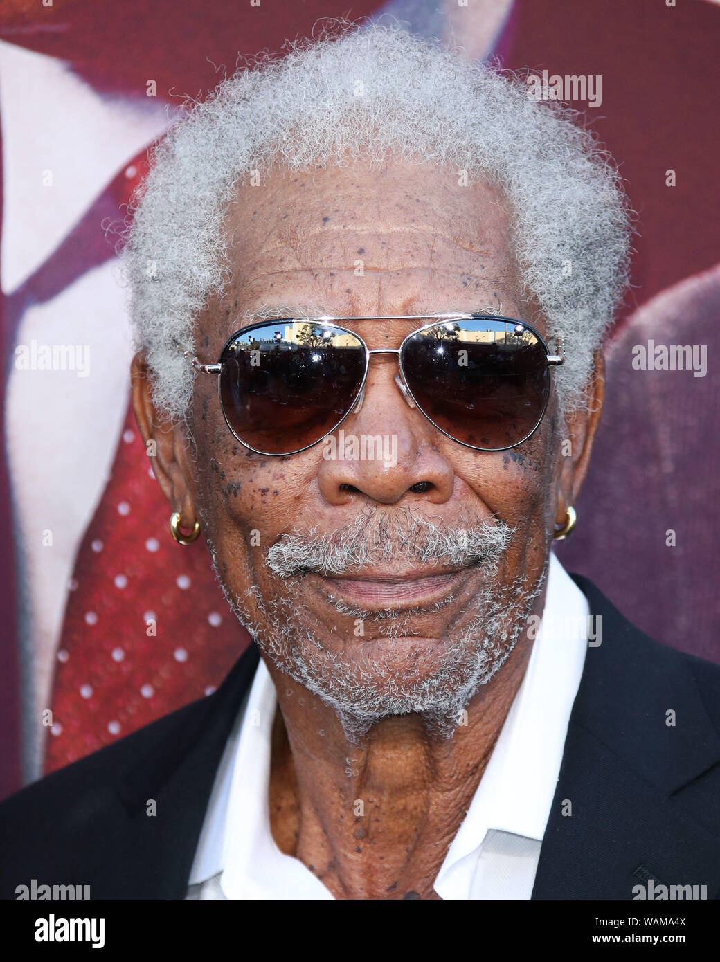 WESTWOOD, LOS ANGELES, CALIFORNIA, USA - AUGUST 20: Actor Morgan ...