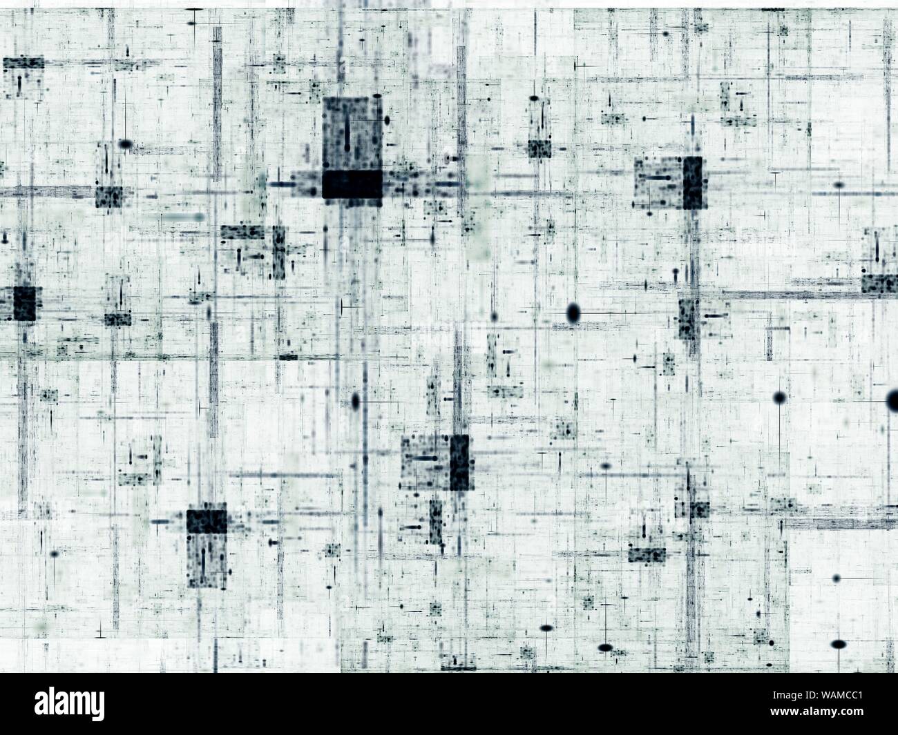 Abstract square cool black mosaic artwork background Stock Photo - Alamy
