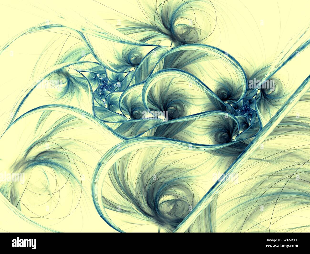 Colorful fractal flower pattern, digital artwork creative Stock Photo ...
