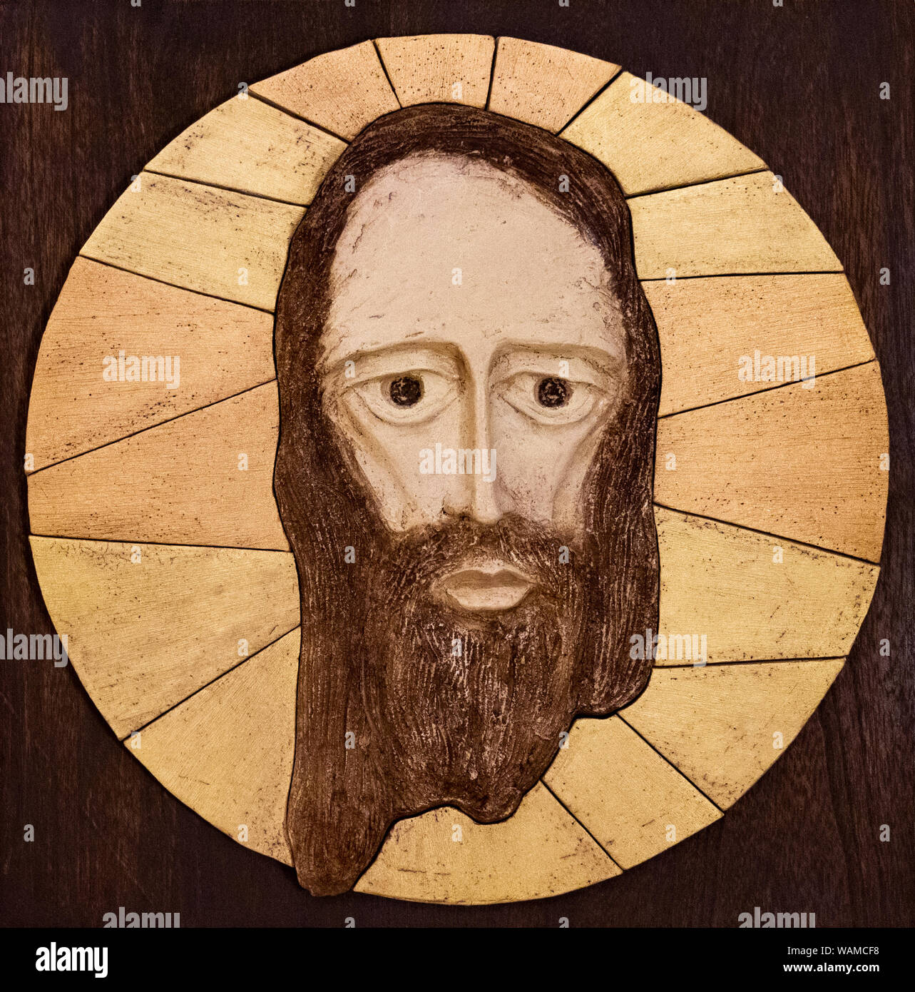 Holy face of jesus church hi-res stock photography and images - Alamy