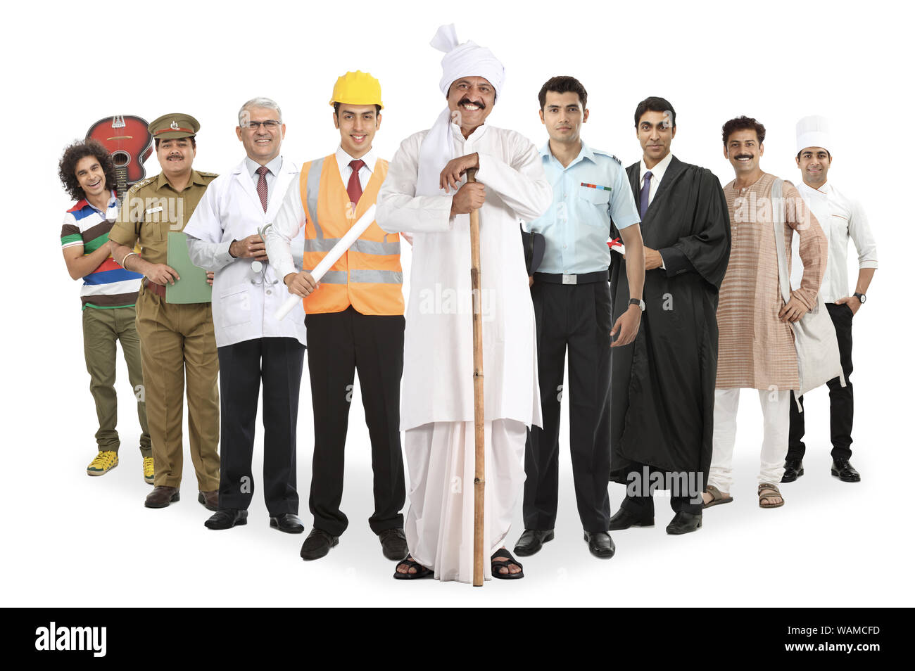 Group of professionals with different occupations Stock Photo - Alamy
