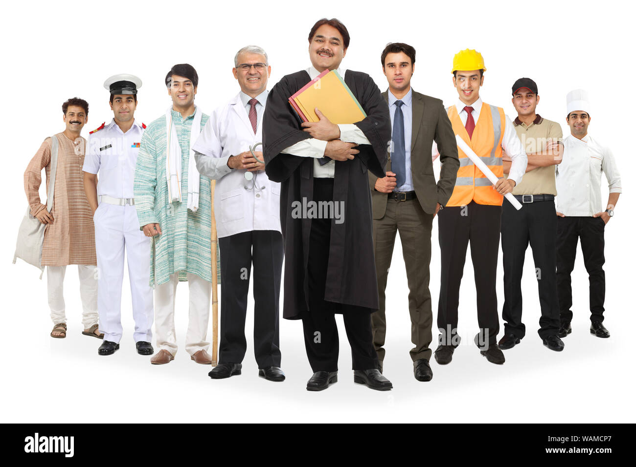 Group of professionals with different occupations Stock Photo - Alamy
