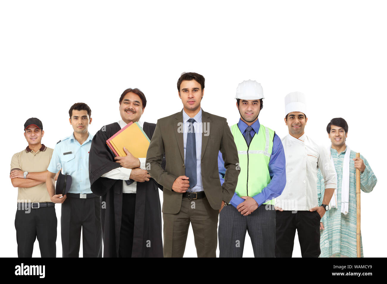 Group of professionals with different occupations Stock Photo - Alamy