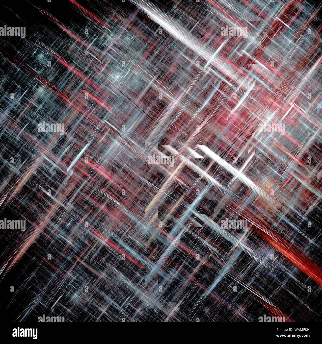 Abstract lines cool red mosaic artwork background Stock Photo - Alamy