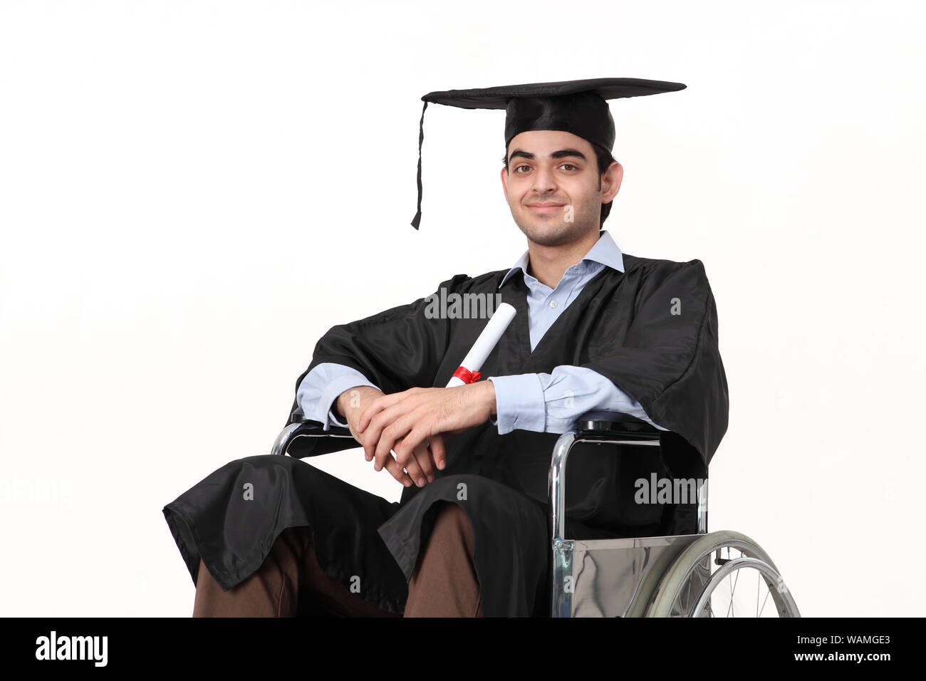 Handicapped graduation hi-res stock photography and images - Alamy