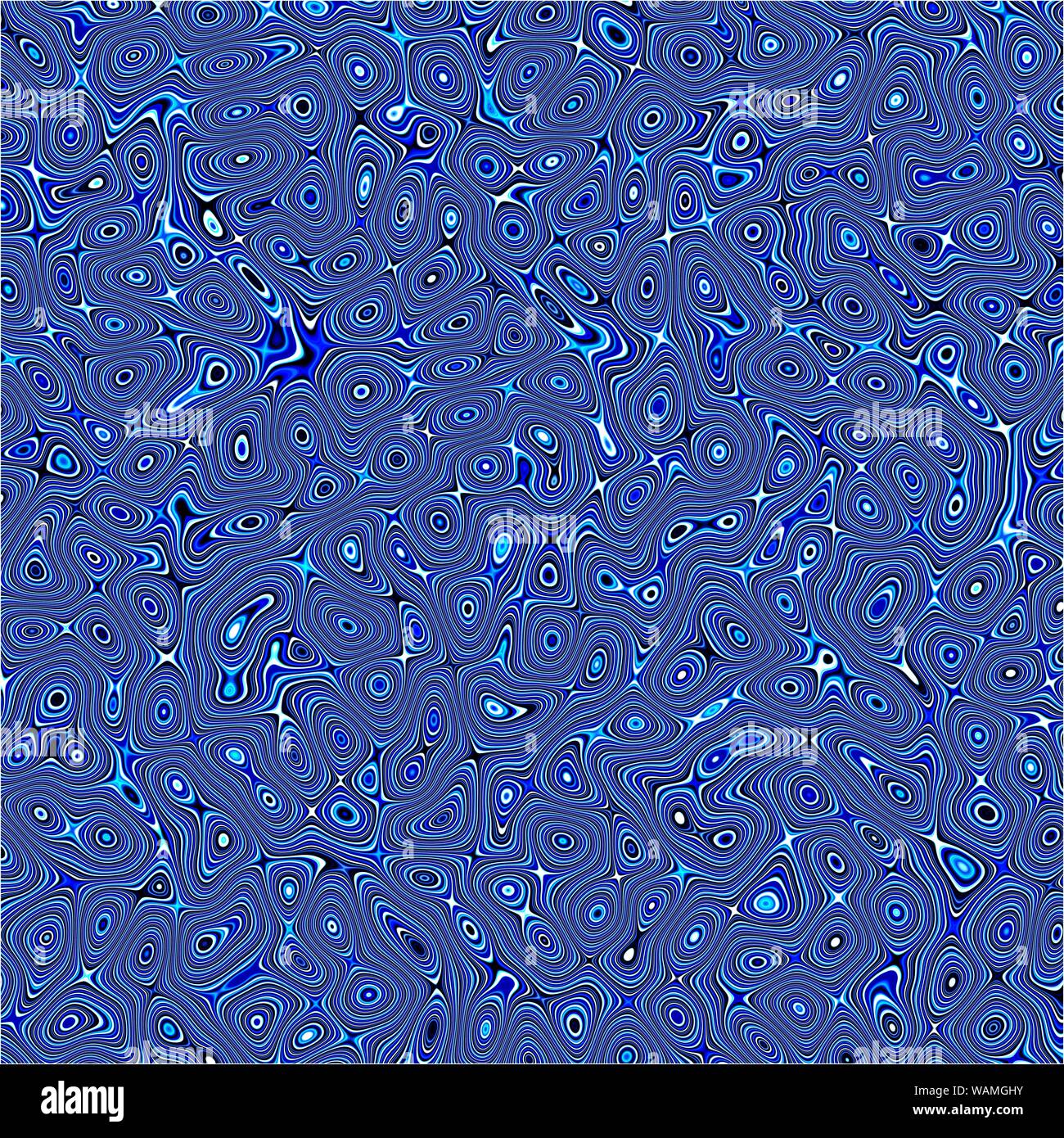 Abstract fractal blue and white distorted background Stock Photo - Alamy