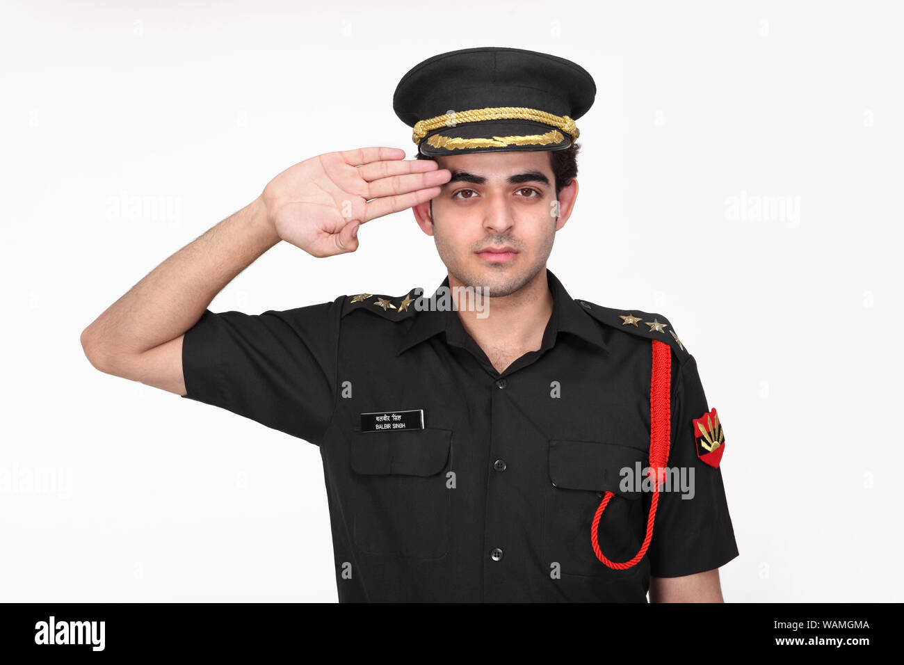 Indian Security Guard Logo