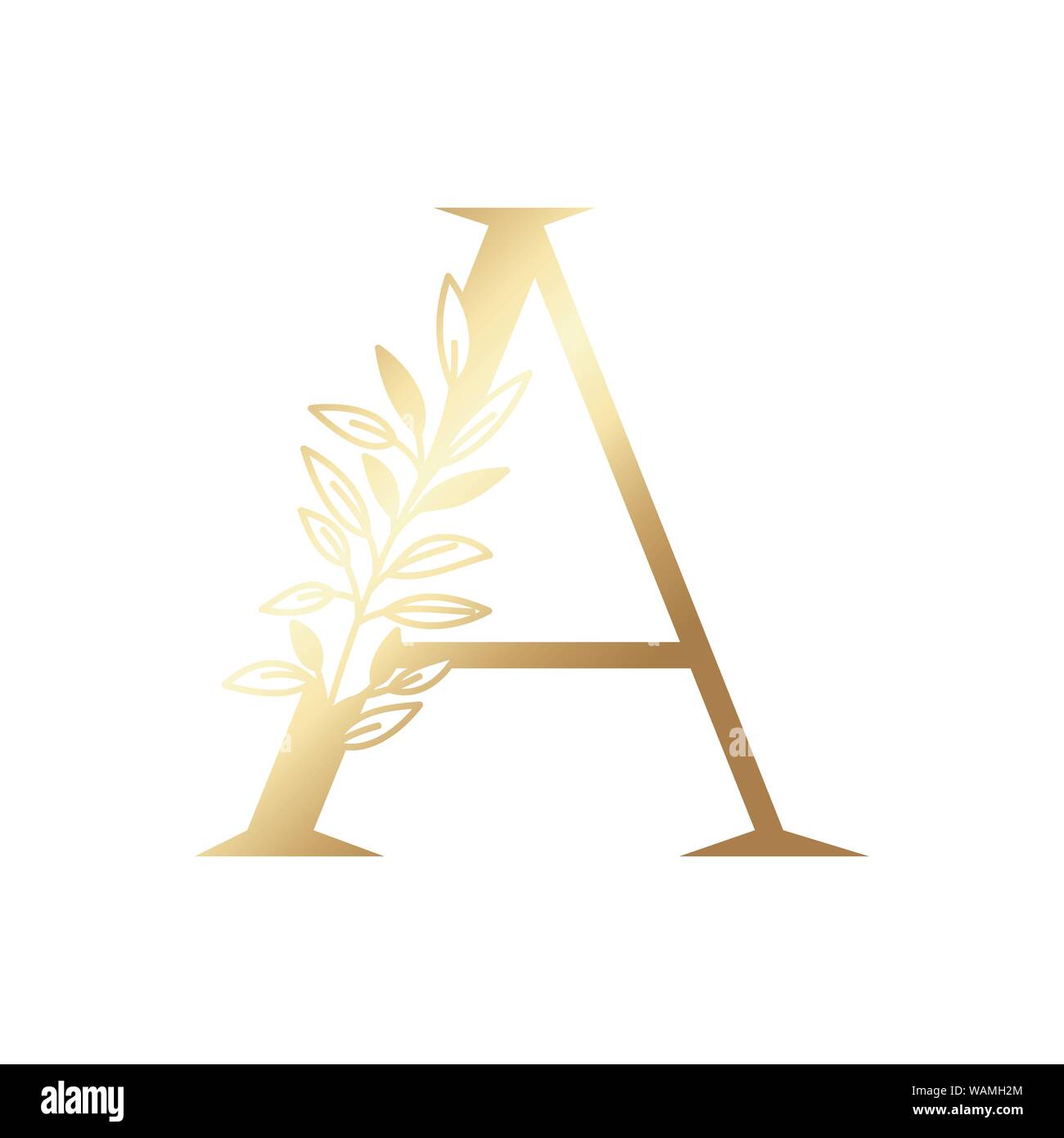 letter of the alphabet of golden color Stock Vector Image & Art - Alamy
