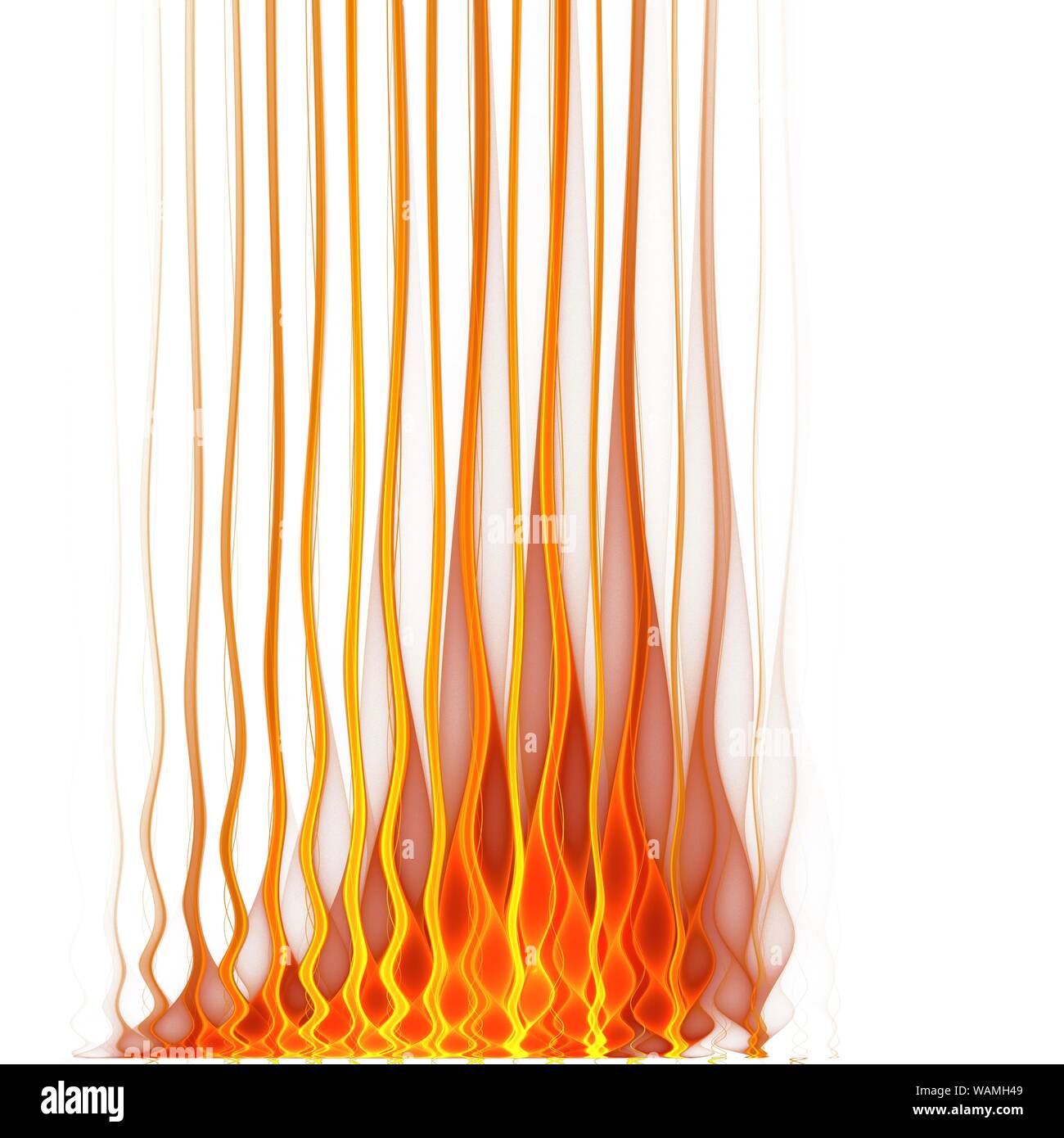 Red flames Cut Out Stock Images & Pictures - Alamy