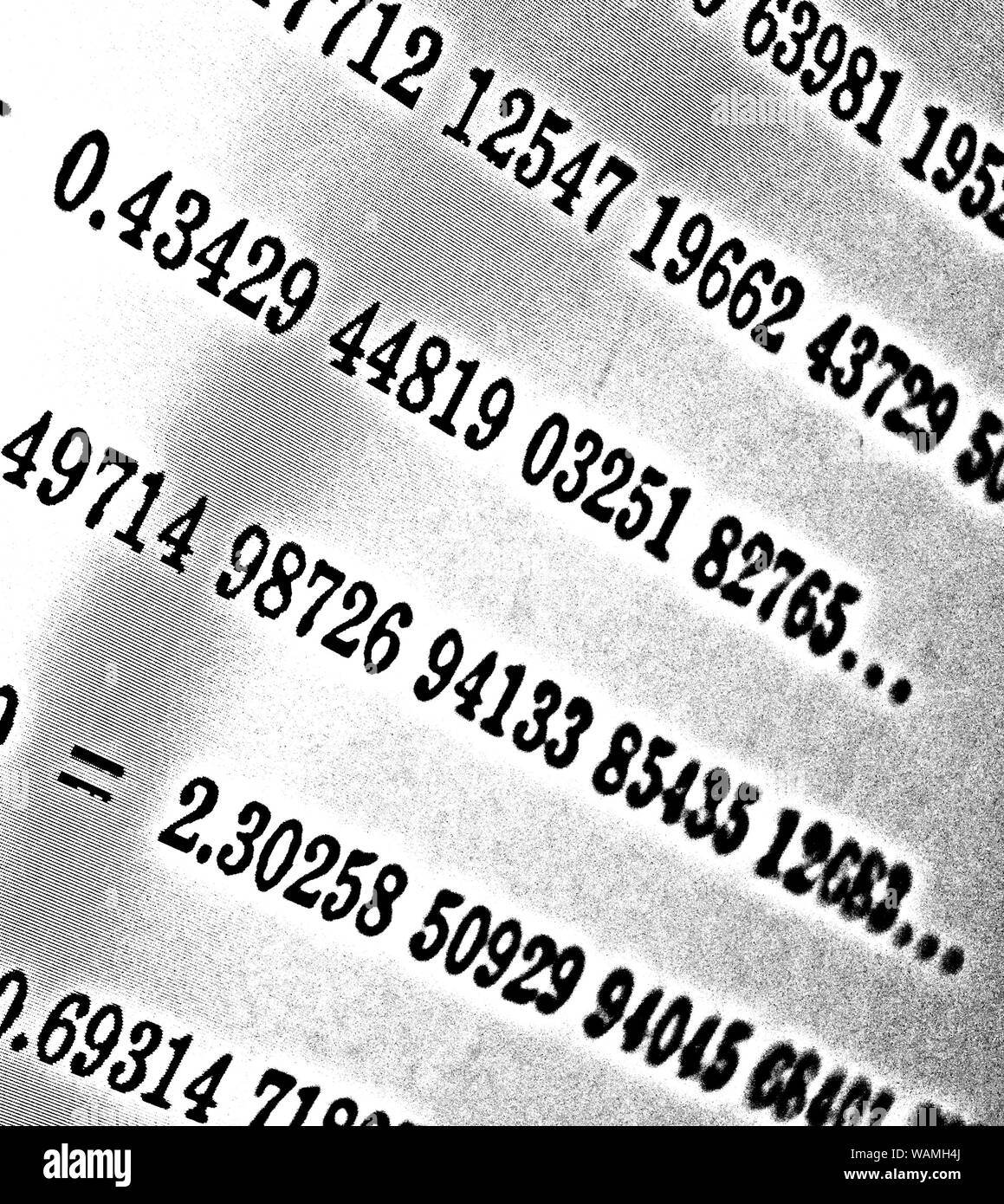 Large number of mathematical formulas on a white background HDR Stock ...