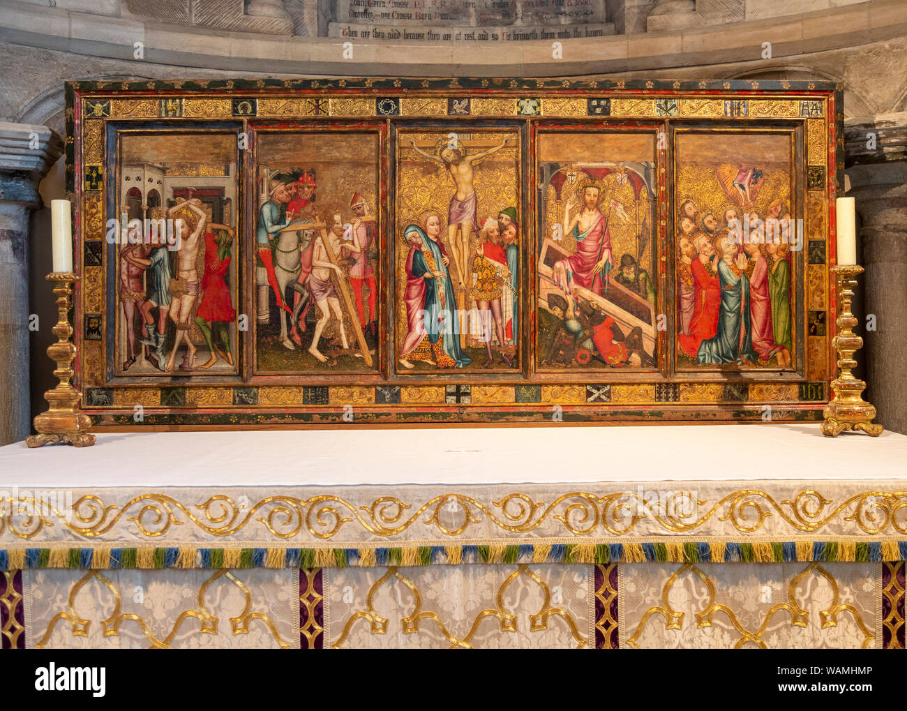 Despenser Retable altar reredos c 1382 in St Luke's chapel, Norwich ...