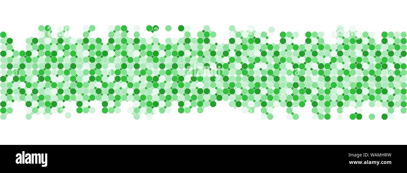 Green modern geometrical octagon square abstract background. Innovation ...