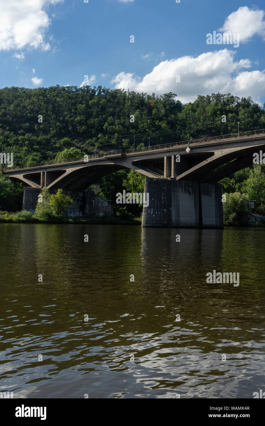 Branik bridge, also known as bridge of intelligence, is railway bridge ...