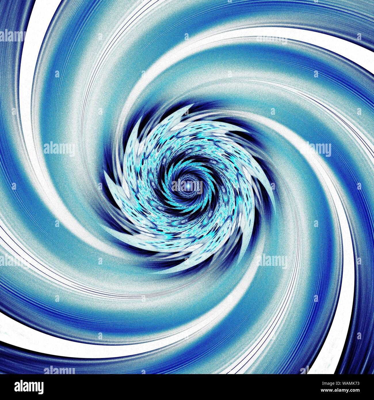 Blue Spiral Graphics SpaceX Was Probably Behind The Mysterious Spiral